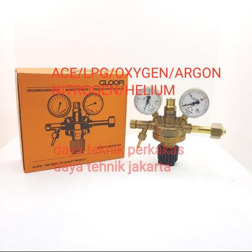 Jual regulator untuk las gas co2 - regulator gloor ORI switzerland ...