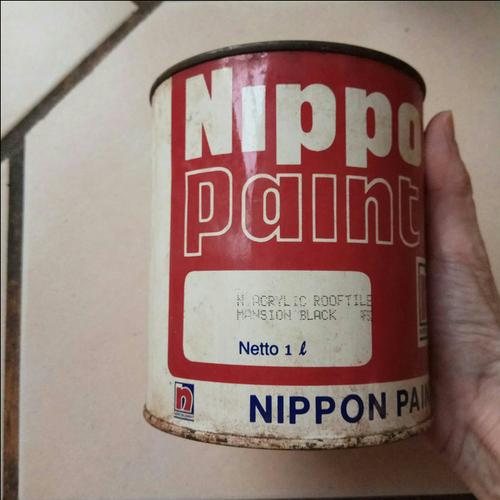 Jual Nippon Paint Arcylic Roof Tile 1 kg - Mansion Black - Kota ...