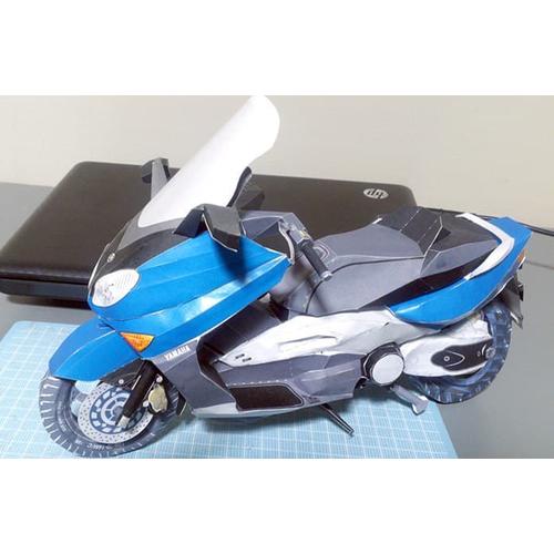 Jual DIY Papercraft Realistic Sepeda Motor TMAX Kertas BC 150gsm - Kota ...