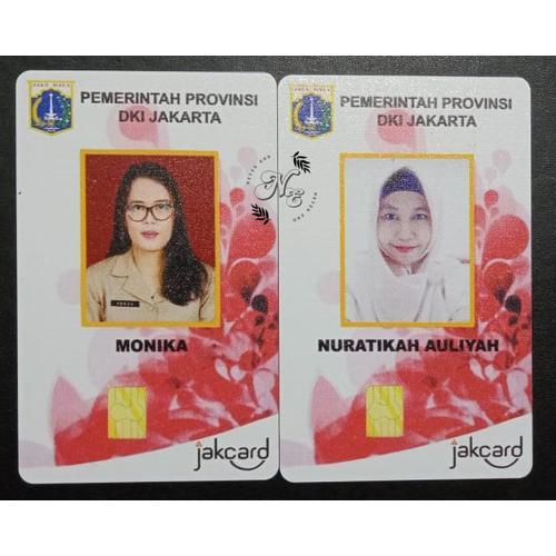 Jual ID Card PNS DKI Dengan Kartu TapCash BNI Cetak 2 Sisi Saldo 0 ...