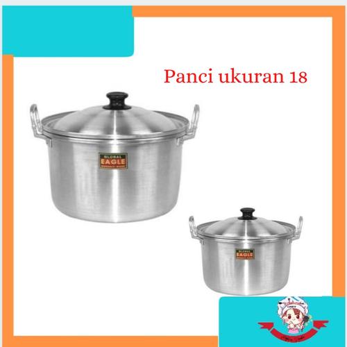 Jual Eagle Panci Alumunium Panci Air Panci Masak Ukuran 18 cm - Kota ...