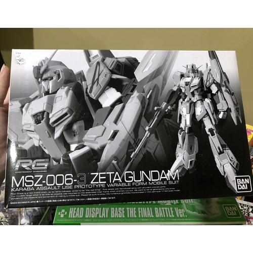Jual gundam rg zeta limited (karaba assault use variable form mobile ...