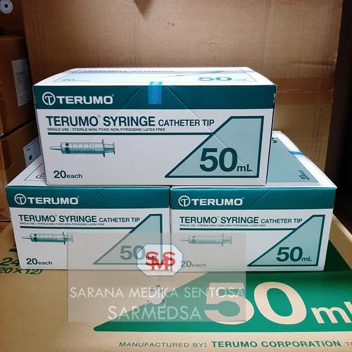 Jual Spuit 50cc Terumo / Syringe 50cc Chateter Tip Terumo - Jakarta ...
