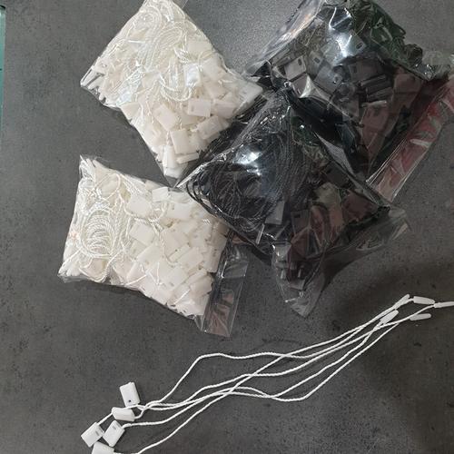 Jual TALI HANGTAG/ TALI LABEL / TALI MERK - Hitam Putih - Putih ...