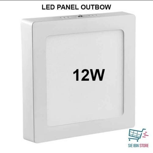 Jual Lampu Downlight LED PANEL 12 watt OB PERSEGI KOTAK - Kota Bekasi ...