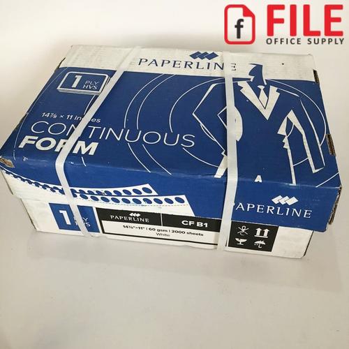 Jual Continuous Form 1 Ply PAPERLINE / Kertas Komputer CF B1 (14 7/8 ...
