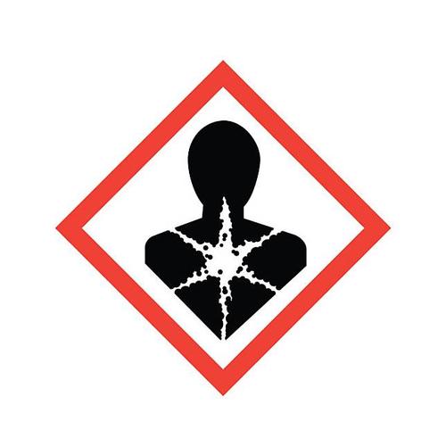 Jual STICKER K3 Simbol B3 GHS membahayakan pernapasan uk 25x25CM ...