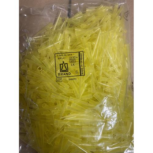 Jual Pipette Tips, non-sterile merk BRAND Jerman Ready Stock 8 Ukuran ...