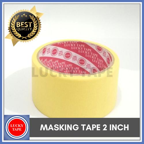 Jual Lakban Kertas LUCKY TAPE 2 INCH 45MM x 11 METER / Masking Tape ...