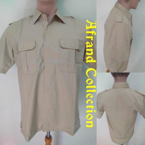 Jual Kemeja Seragam Kerja Lapangan Baju Pdh Cream - M - Kota Tangerang ...