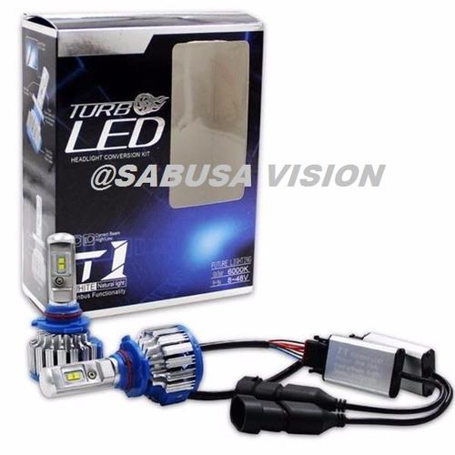 Promo Lampu Bohlam Foglamp Mobil LED Turbo T1 H11 H8 Headlight 6000K ...