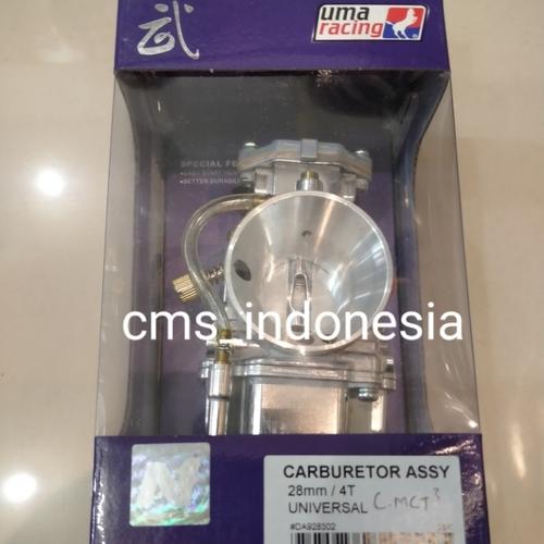 Jual karburator uma racing karbu uma racing 100%original 28MM/4T ...