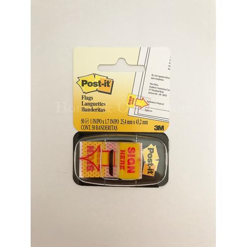 Jual 3M Post- It Flags Sign Here 680-9 ( Sticky Notes ) - Jakarta Utara ...