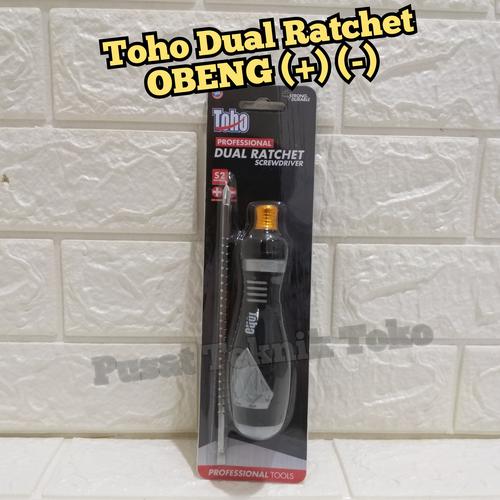 Jual OBENG BOLAK BALIK TOHO DUAL RATCHET SCREWDRIVER - Jakarta Barat ...