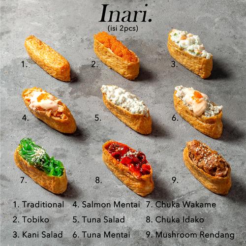 Jual INARI SUSHI | PERSONAL SIZE SUSHI - ISI 2PCS - Chuka Wakame - Kab ...