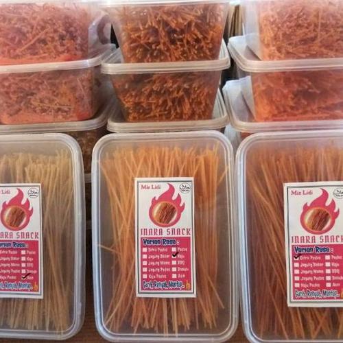 Jual Mie lidi / mie biting inara snack box/tepak 150g - Jagung bakar ...
