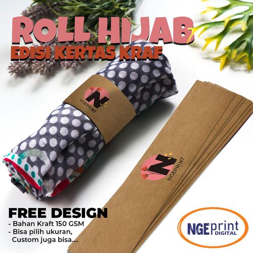 Jual [KRAFT PAPER] ROLL HIJAB / ROLLER HIJAB / LABEL HIJAB - DAFTAR ...