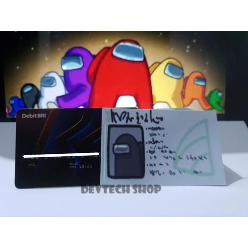 Jual STICKER AMONG US / GARSKIN AMONG US Debit/Credit/Flazz/E-Money ...