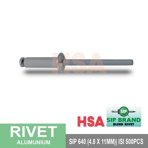Jual RIVET ALUMUNIUM / BLIND RIVET SIP 640| ISI 500/KTK - Kab ...