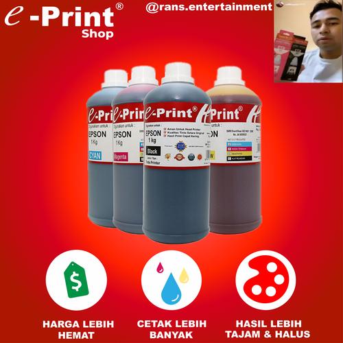 Jual e-Print Tinta Epson Ink Reguler Universal 1kg 1 liter - Black ...