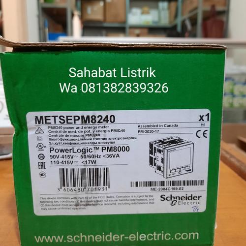 Jual METSEPM8240 PM8240 PM 8240 POWER METER SCHNEIDER - Jakarta Pusat ...