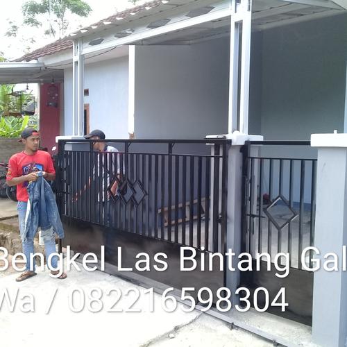 Jual pagar minimalis pintu minimalis kuningan jawa barat harga promo ...