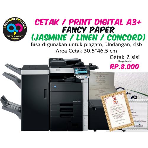 Jual Cetak / Print Digital A3+ Bahan Fancy Paper 2 Sisi - Jakarta Utara ...