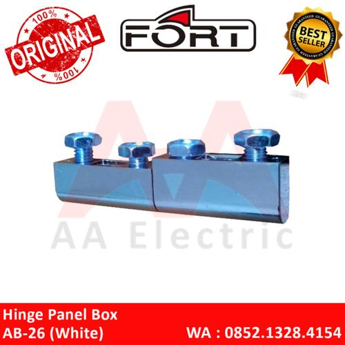 Jual Engsel Panel / Engsel Pintu Panel Putih AB-26 / AB26 (89X14) Fort ...
