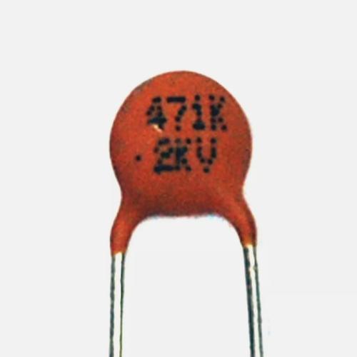 Jual Disc Ceramic Capacitor 471K 470pF 2KV K ±10% Y5P pitch5mm RoHS ...