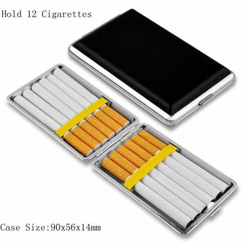 Jual WITUSE Kotak Bungkus Rokok Elegan Leather Case 12 Slot Model ...