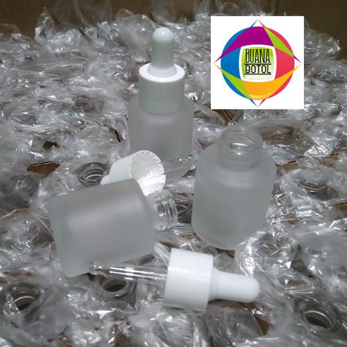 Jual Botol Pipet 20ml Frosted / Botol Serum 20ml Frosted - Frosted ...