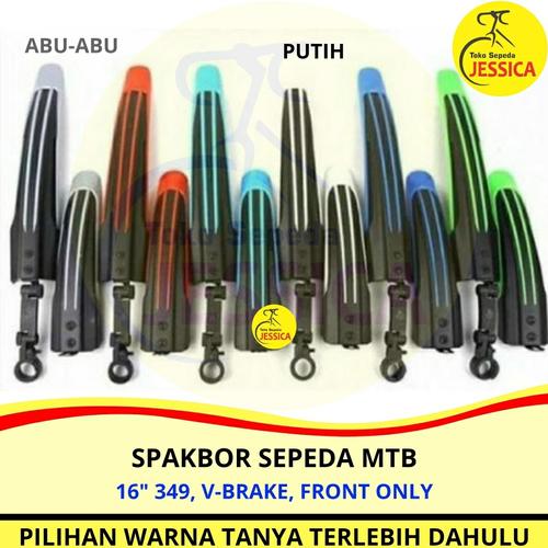 Jual Spakbor Sepeda Depan Belakang - Spakboard MTB - Fender - Putih ...