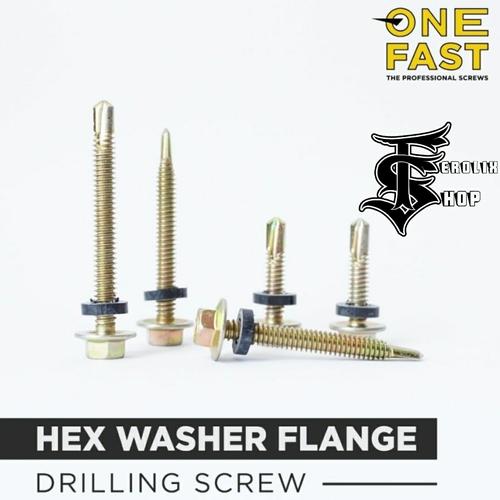 Jual Sekrup Baja Ringan / Sekrup / Besi / Baja Ringan / SDS Karet - 12 ...