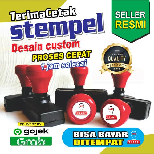 Jual Stempel warna otomatis/Stempel Nama Custom - besar - Jakarta Timur ...