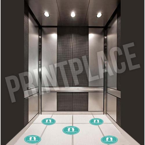 Jual STIKER LANTAI LIFT JAGA JARAK STICKER SOCIAL DISTANCING NEW NORMAL ...