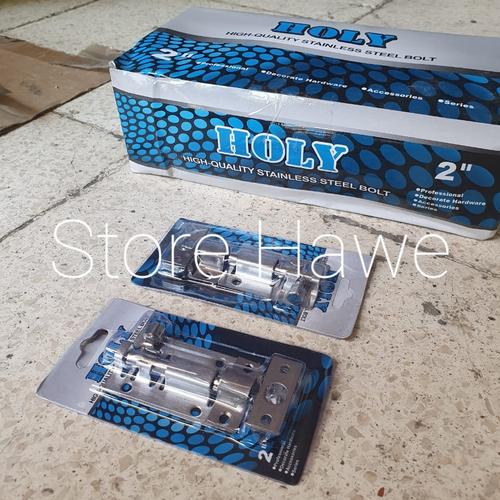 Jual Grendel Stainless HOLY 2" Blister/Selot Stainless - Kota Surabaya ...
