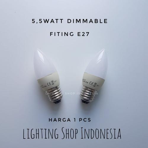 Jual Bohlam LED Candle cahaya Warm white - Jakarta Pusat - lighting ...