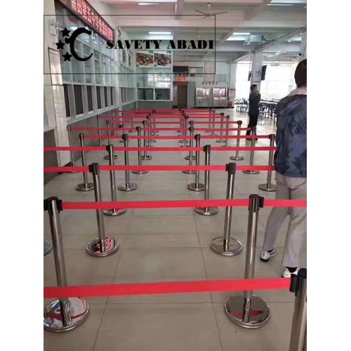 Jual Stainless Standing Barrier Tiang Antrian Railing Stand Pembatas ...