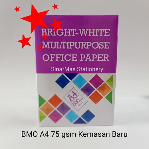 Jual Kertas HVS A4 BMO 75 gram - Kota Bekasi - Sinar Mas Stationery ATK ...
