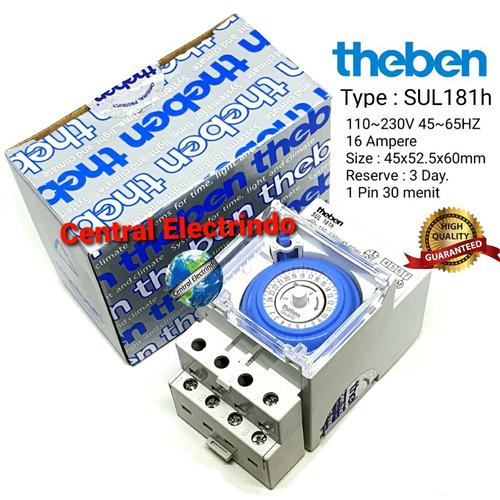 Jual TIMER ANALOG THEBEN SUL 181 H. - Kota Tangerang - central ...