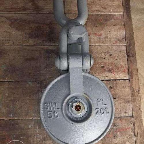 Jual Snatch type Steel Pulley Block with Swivel Eye 5 TON CAPACITY ...