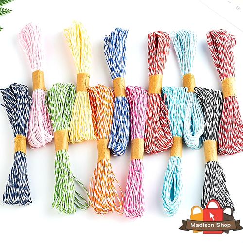 Jual Tali Souvenir 10m Tali Rami Goni Benang Merah Putih Tali Hampers ...