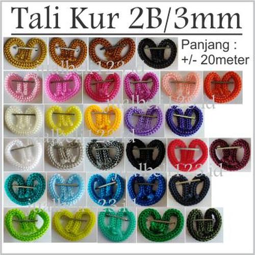 Jual Tali Kur 2 benang atau 3mm 20 meter - Ungu Muda - Jakarta Barat ...
