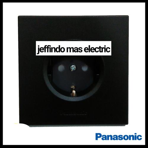 Jual PANASONIC STOP KONTAK ARDE STYLE BLACK WESJP1121 BLACK - Jakarta ...
