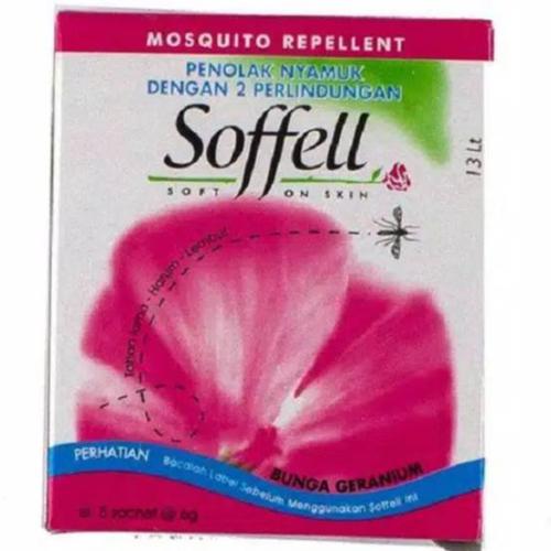 Jual Soffell Sachet Geranium 1 Renceng isi 10 Pcs | Sofel Soffel ...