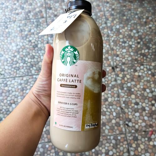Jual STARBUCKS ORIGINAL CAFFE LATTE UNSWEETENED 1L - Kota Medan - TOKO ...