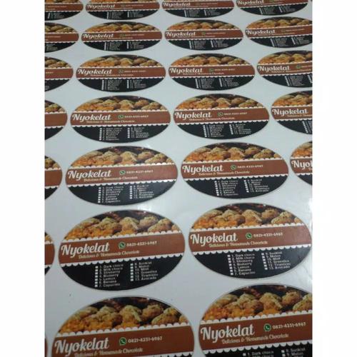 Jual CUSTOM STIKER 500 PCS SEAL LABEL KEMASAN CUTTING BONTAX FREE ...