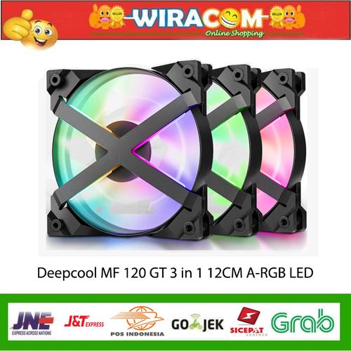 Jual Deepcool MF120GT 3in1 MF 120 GT MF 120GT 3 LED FAN Casing Komputer ...