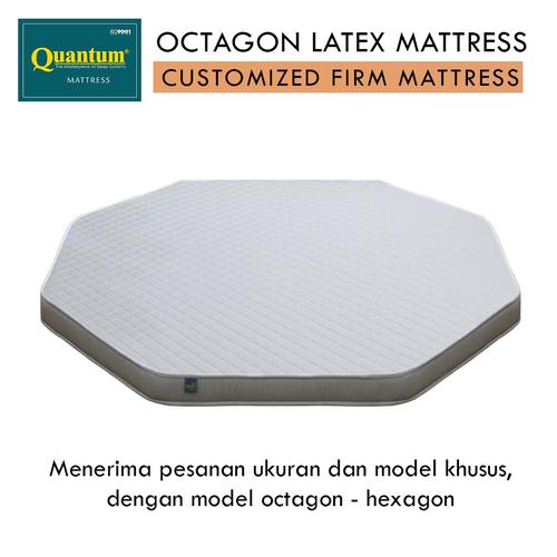 Promo Quantum Octagon Mattress Latex - Kasur Springbed [Bisa Custom ...
