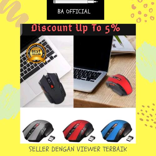 Jual Advance Mouse Gaming Wireless Optical Sensor 2.4Ghz Auto On Off ...